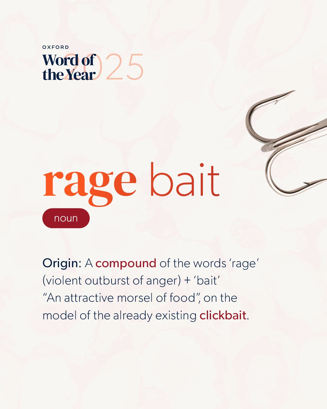 【rage bait】レイジ・ベイトの意味は？Oxford Word of the Year 2025に選出された今年の言葉「怒りのえさ ...